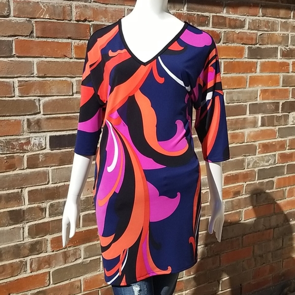 Trina Turk | Tops | Eucterrific Trina Turk Tunic | Poshmark